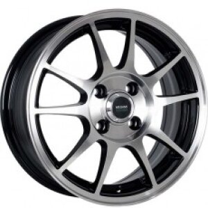 Литой колесный диск Megami MGM-5 6x14/4x100 D60.1 ET43 BKF