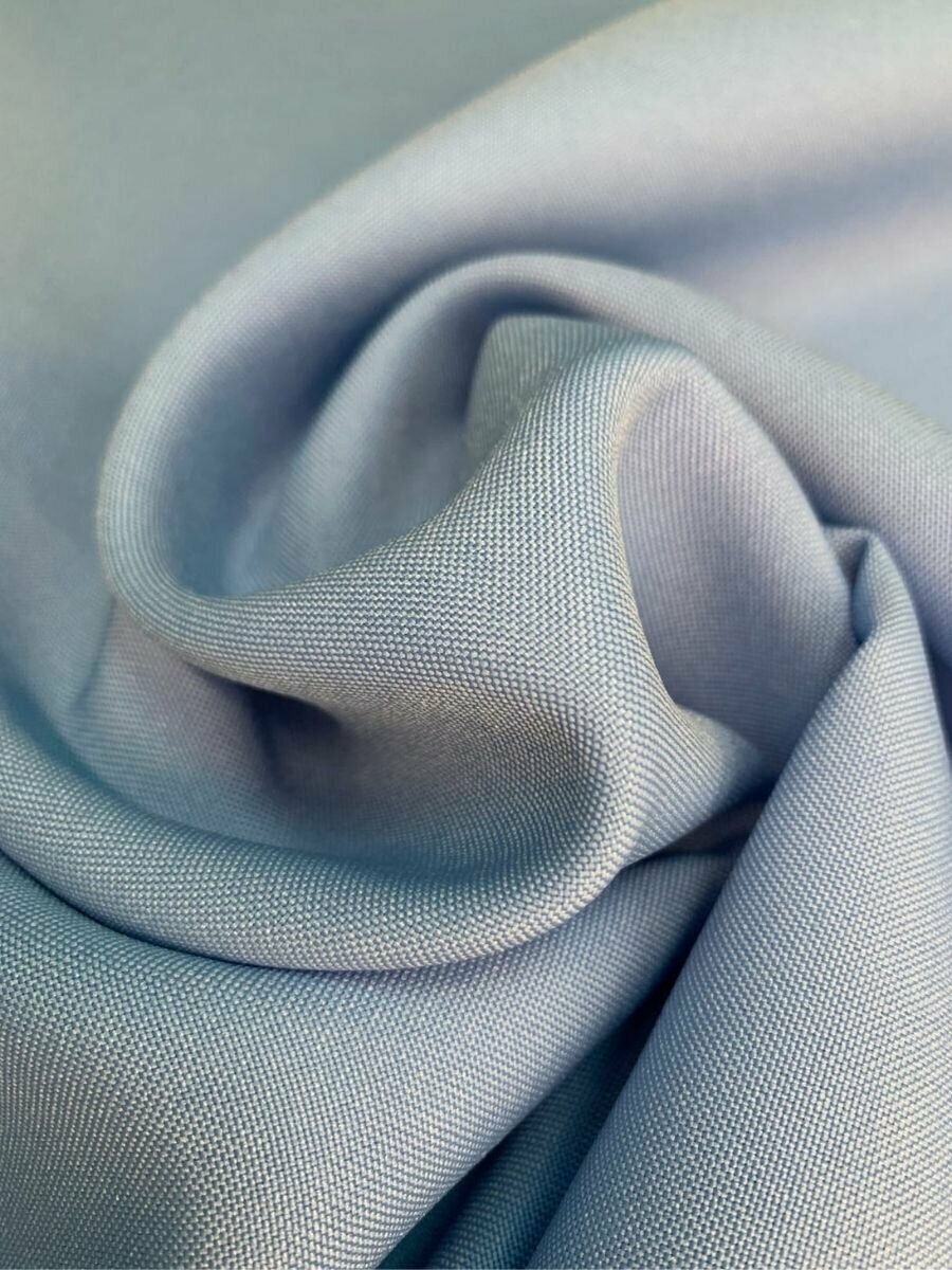 Габардин голубой 200х145 см.