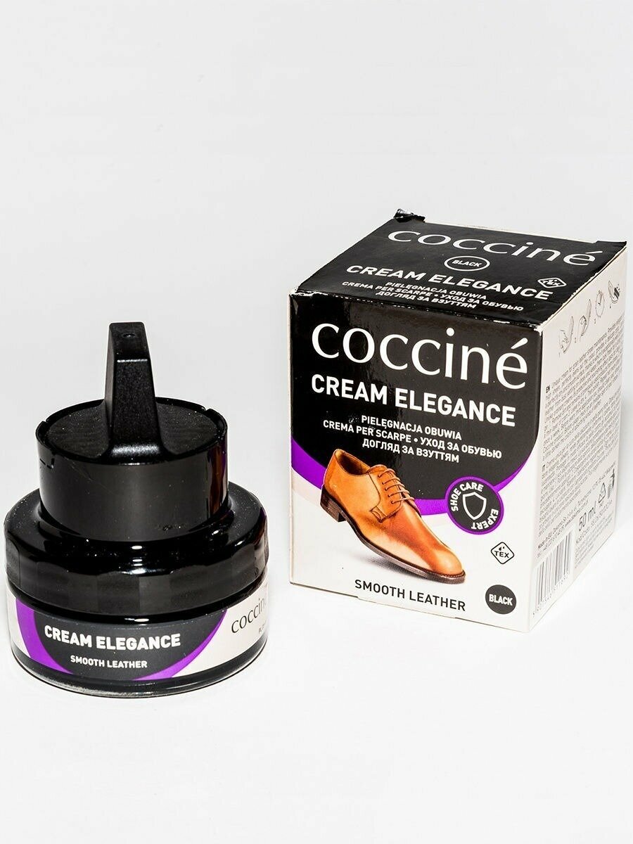 Крем для обуви из гладкой кожи Coccine, золотой, 50 мл