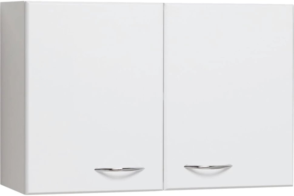Шкаф двустворчатый 60x40 см белый Runo Рондо 00000001182