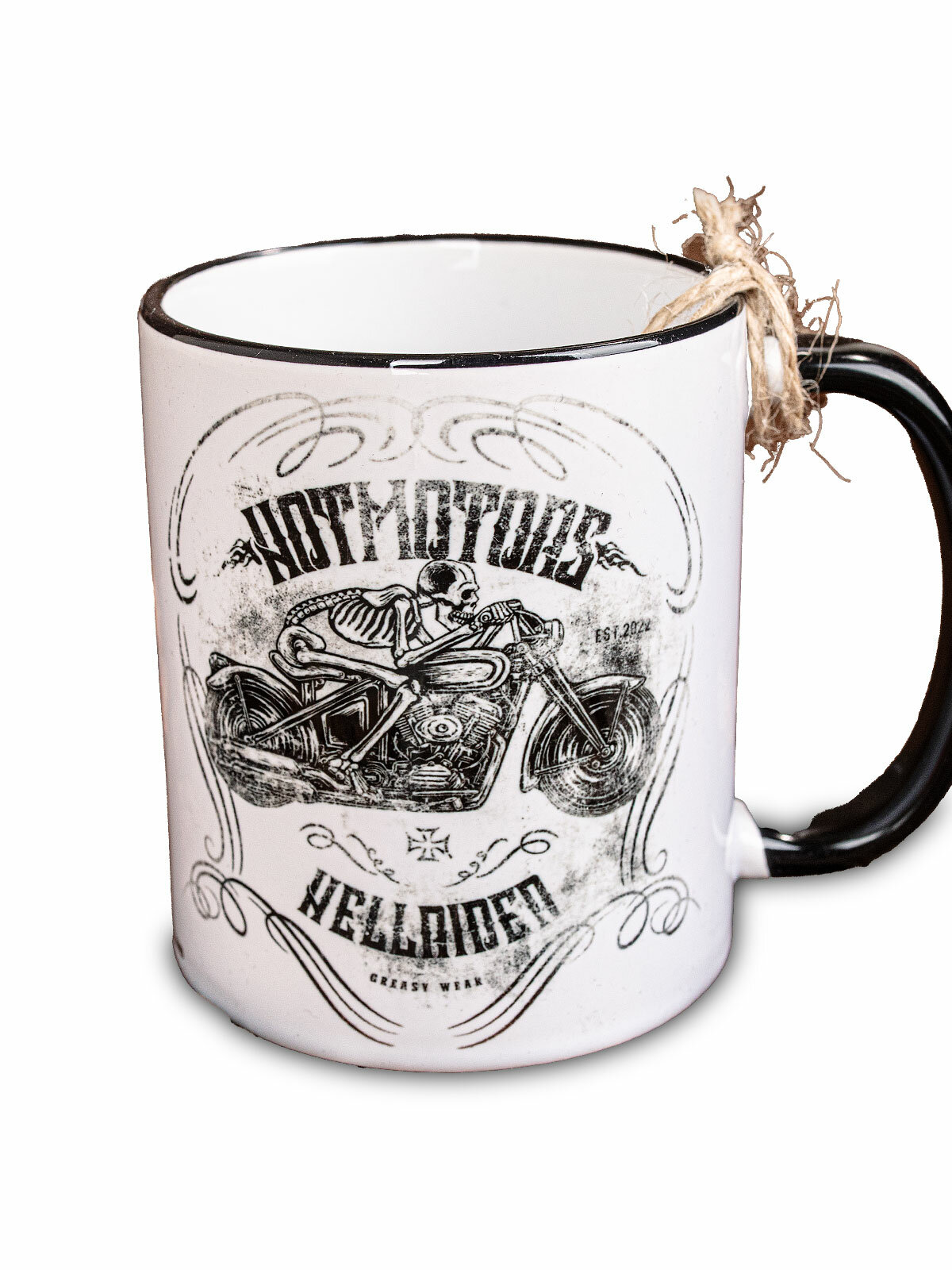 Кружка керамическая HOT MOTORS "HELLRIDER"