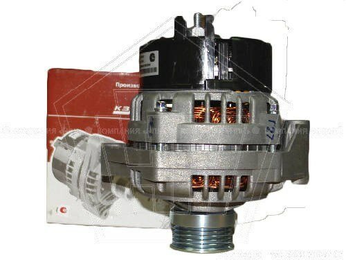 Генератор ваз 2123 (14в/120а) кзатэ (7712.3701-01)