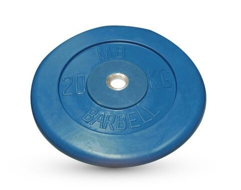 Barbell d 26 мм 20,0 кг, blue
