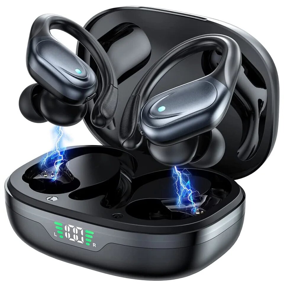 Беспроводные наушники TWS Bluetooth, Синий