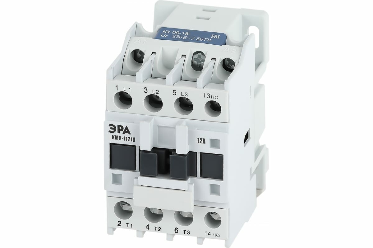 ЭРА PRO Контактор KKM11-012-230-10-E КМИ-11210 12А 230В/АС3 1НО, Б0050429
