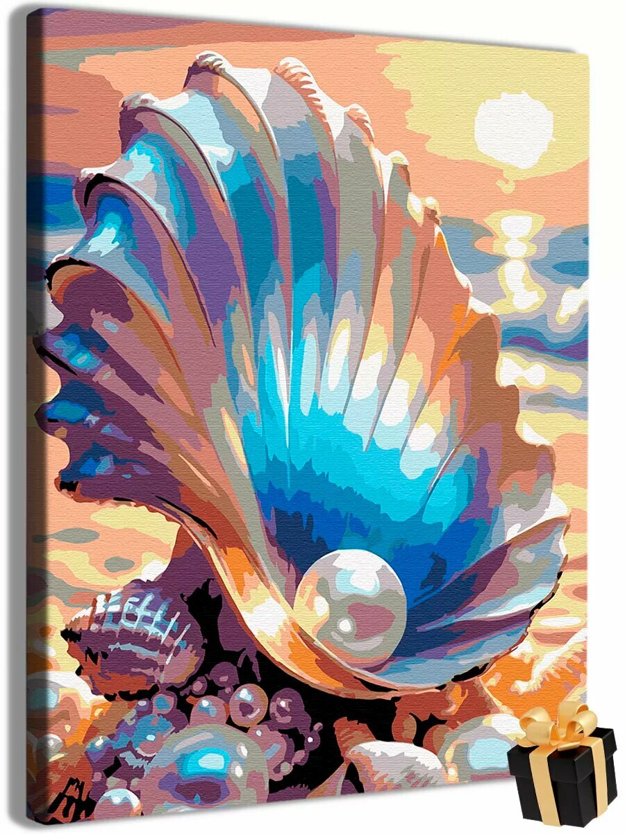 Картина по номерам море