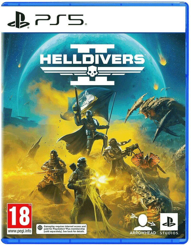 Видеоигра Helldivers 2 для PS5 (русские субтитры)