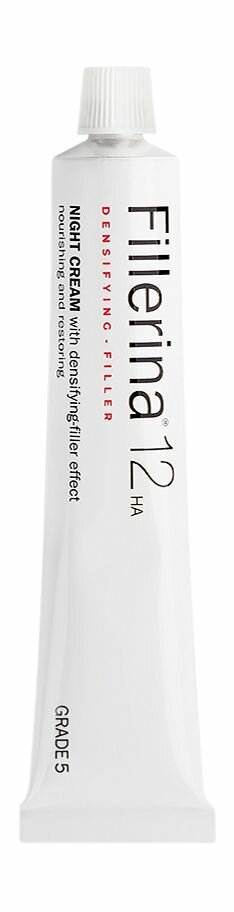 FILLERINA 12HA Densifying Filler Крем ночной для лица с укрепляющим эффектом, 50 мл, уровень 5