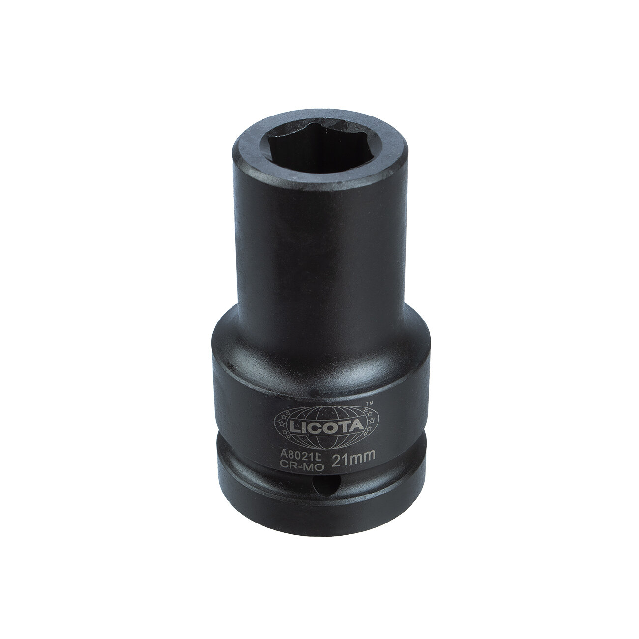 Licota A8021L Головка, 1", 21 мм, торцевая, 6-гранная, ударная, глубокая