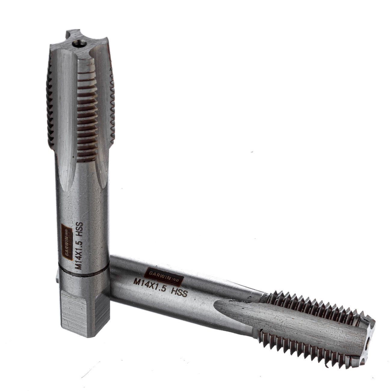 GARWIN INDUSTRIAL GM-TF140150 Метчики ручные Mf14x1.5, DIN 2181, HSS, 6H, комплект из 2 штук