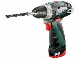 Винтоверт Metabo PowerMaxx BS 12 V 2х2.0, LC 12 600984000