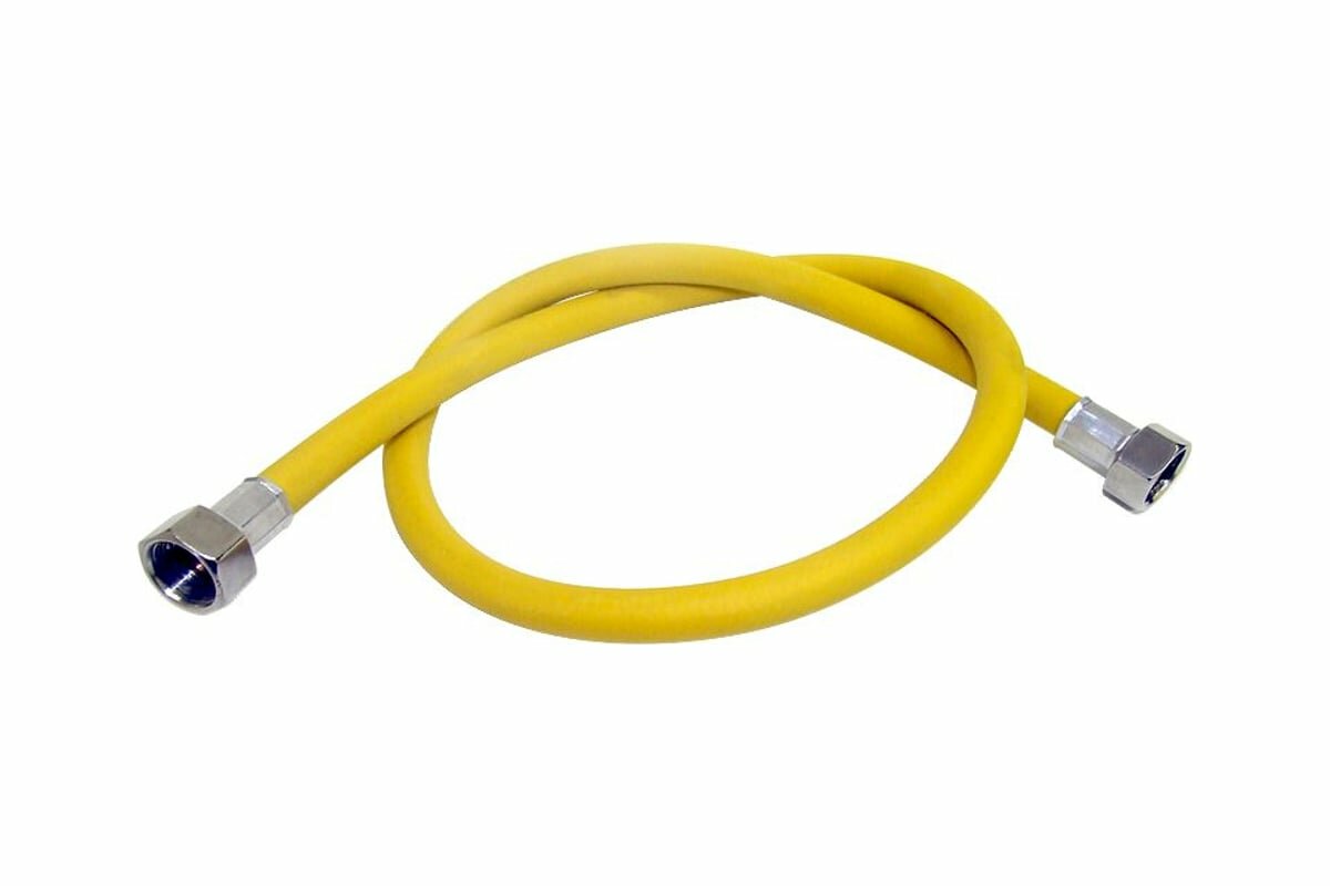 ELKA газовый шланг ПВХ 8,5x13 мм 1/2 вр/вр, длина 150 см для бытового газоснабжения