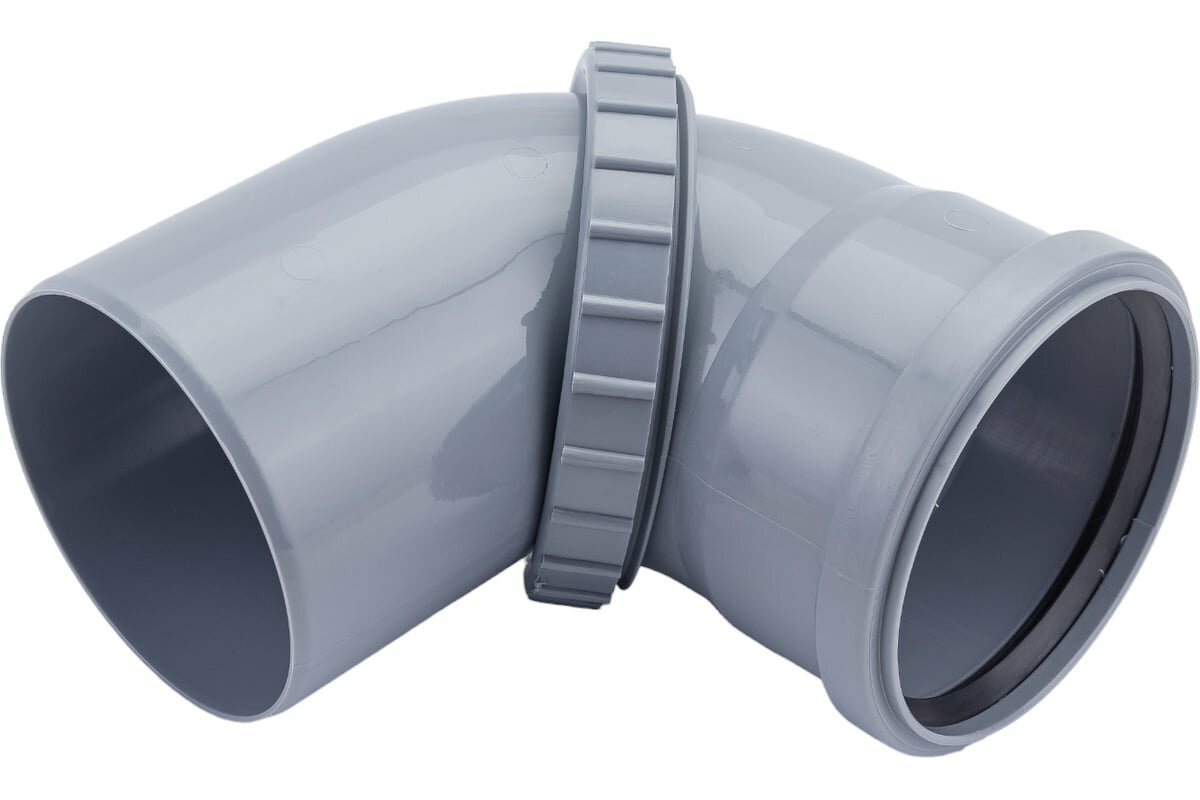 VALFEX 110 мм поворотный универсальный отвод для внутренней канализации 23100110