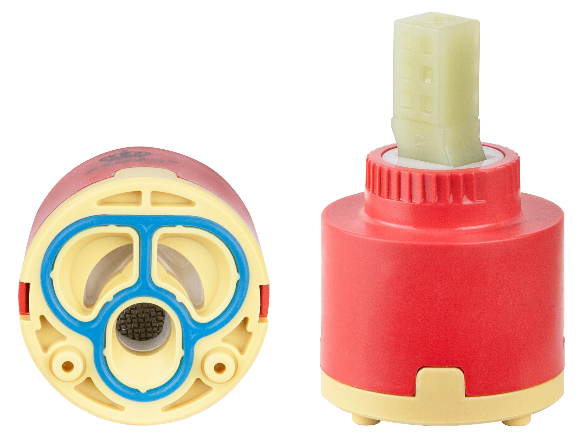 Картридж KAISER art40K/6260, керамика/пластик, ф40мм, красный