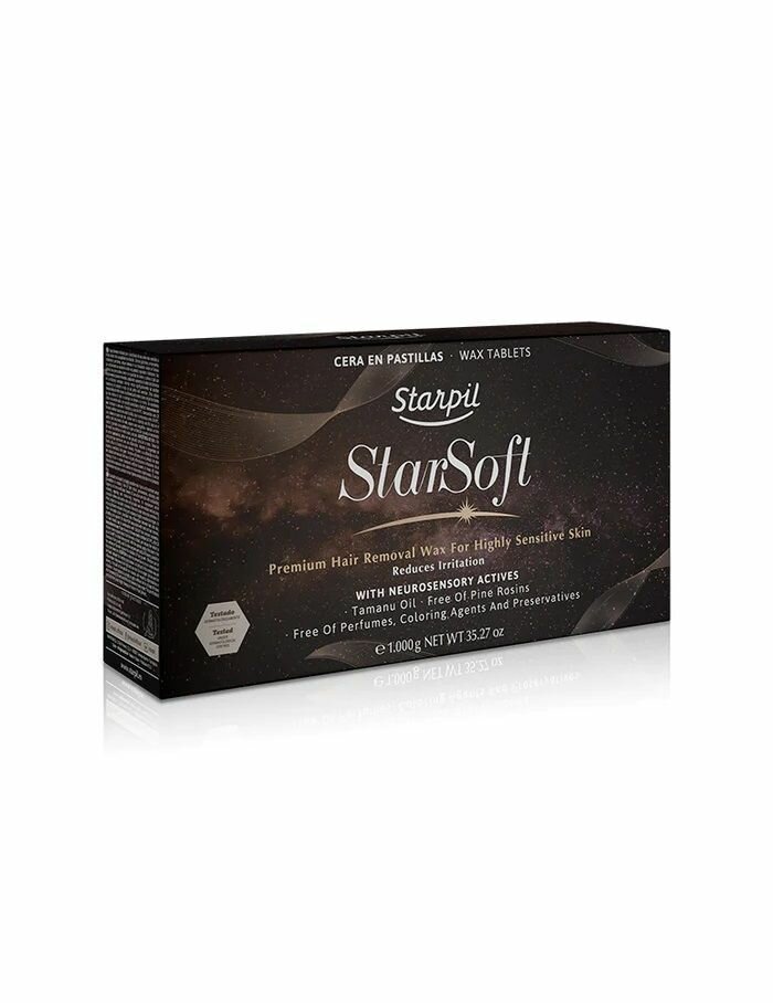 Starpil Star Soft Воск полимерный в брикетах 1000 гр.