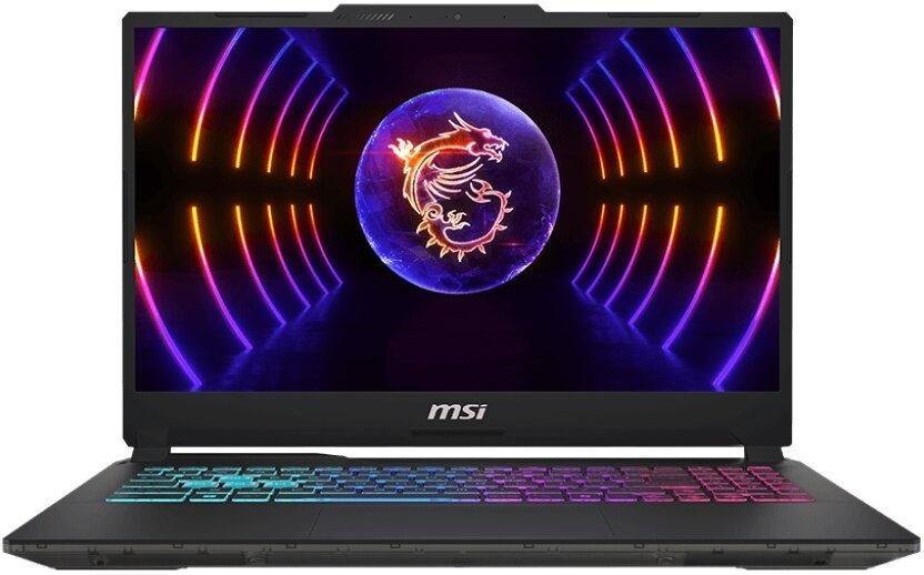 Ноутбук MSI Cyborg 15 A13VF-1223XRU black 15.6"(i5 13420H/16Gb/512GbSSD/RTX4060/Free DOS) (9s7-15k11