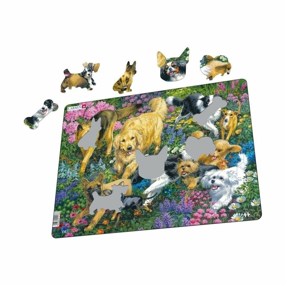 Пазл Larsen Собаки (FH33), 32 дет.