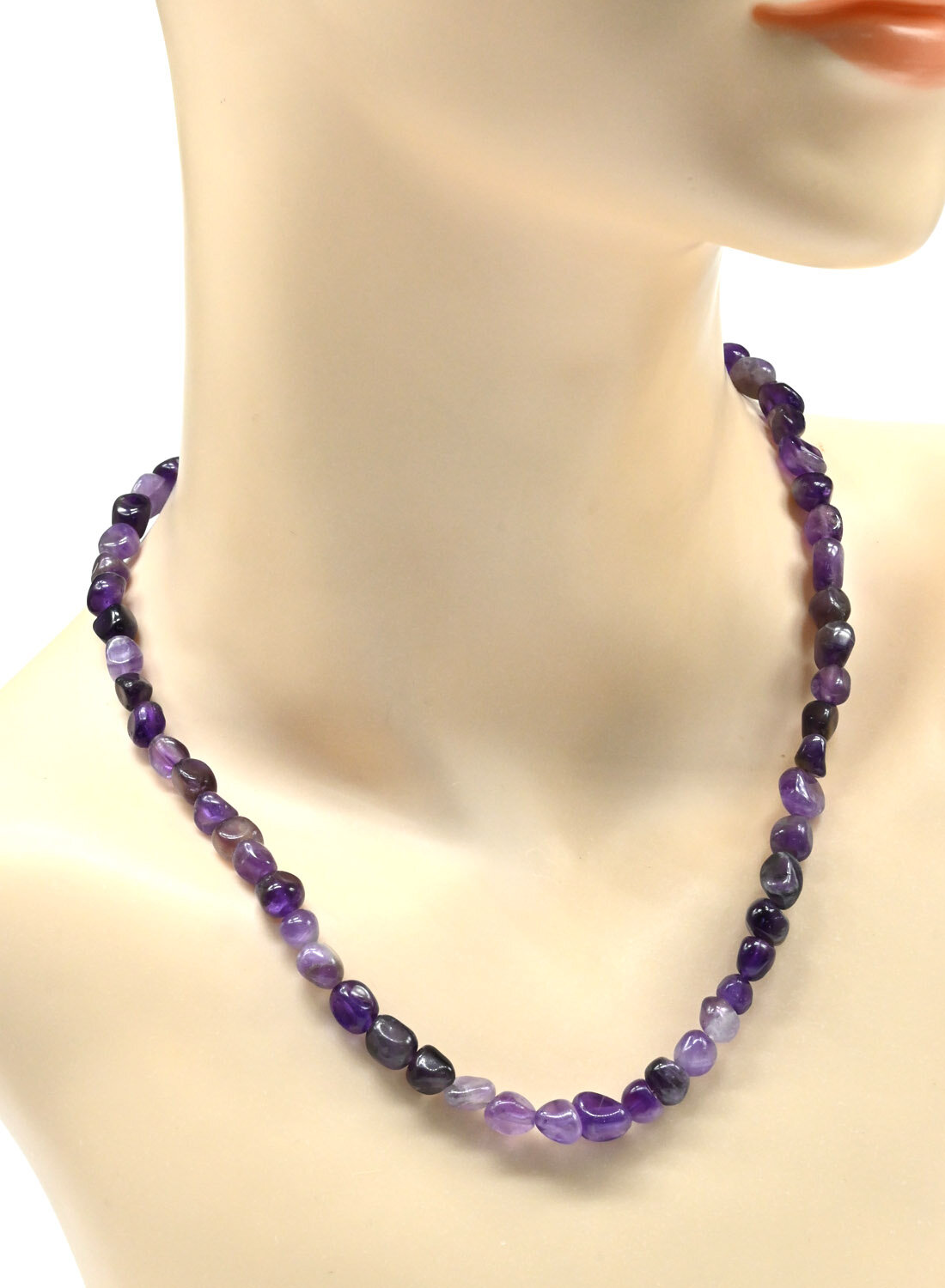 Бусы, аметист