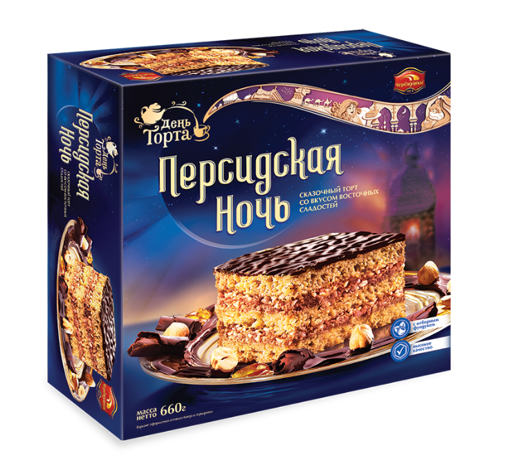 Торт Черемушки, Персидская ночь, 660 гр