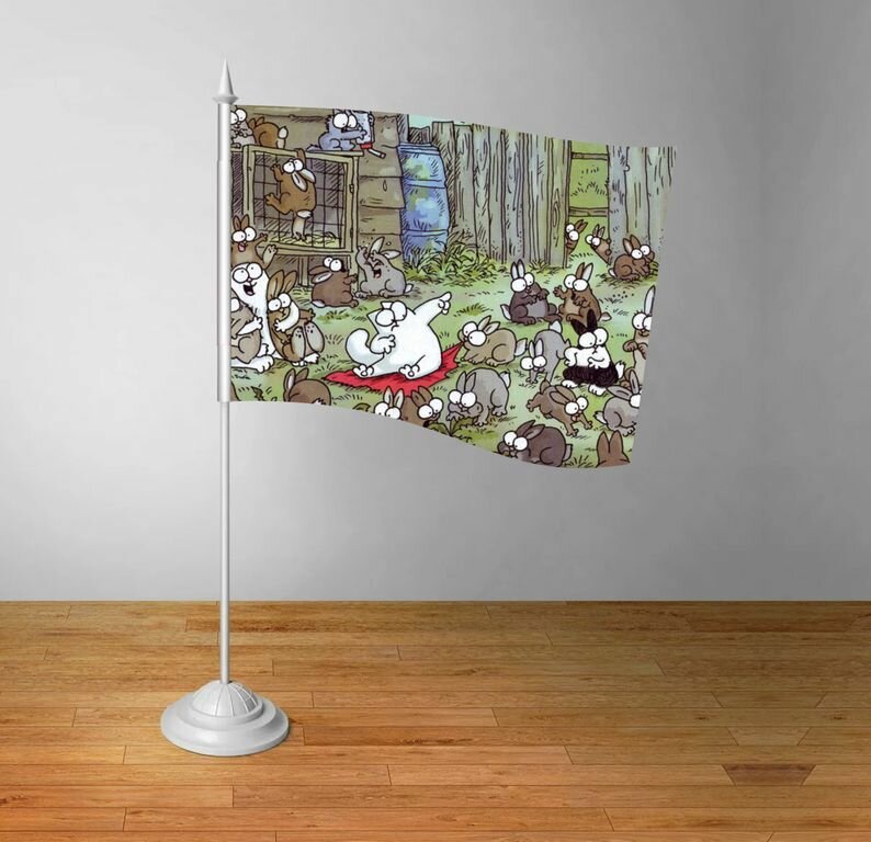 Флажок GOODbrelok Simon s Cat, Кот Саймона №2