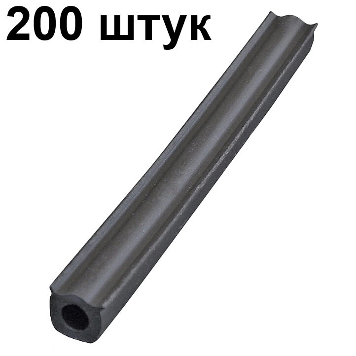 Изолятор для электропастуха 200 штук для проволоки, веревки, шнура и троса на дерево