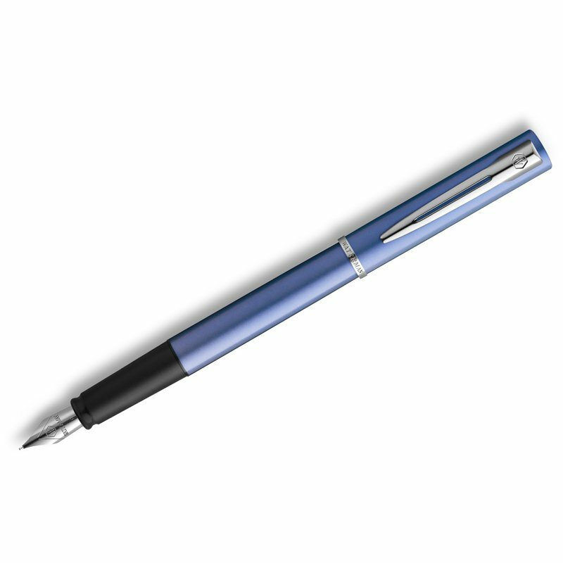 Ручка перьевая Waterman «Allure Blue» синяя, 0.8мм, подарочная упаковка