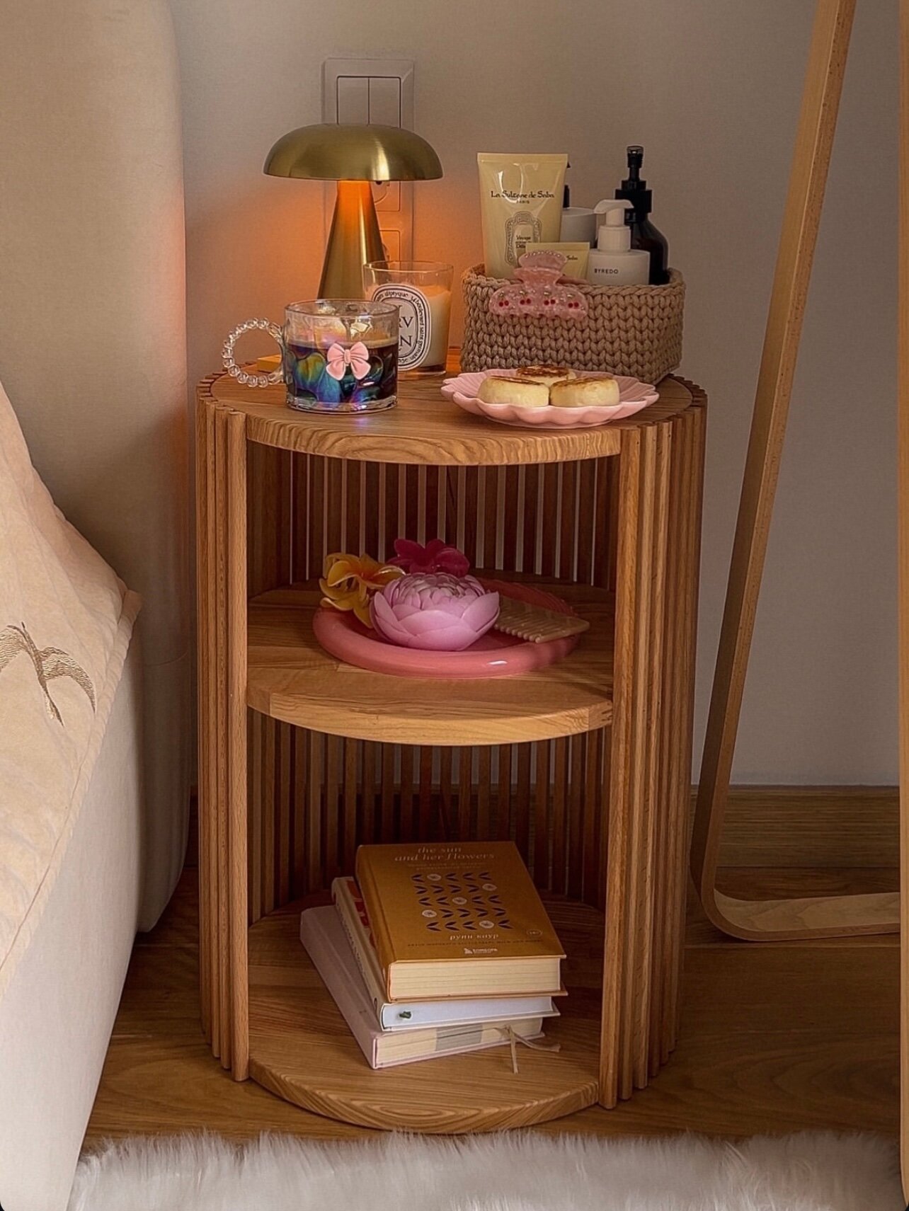 Большая прикроватная тумба - Trendyspace Scandinavia, из массив дерева, 41х41х54 см