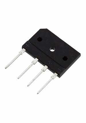 GBJ2510, стеклянный пассивированный выпрямительный диодный мост, 1000В, 25А, 320А (GBJ) (5 шт.)