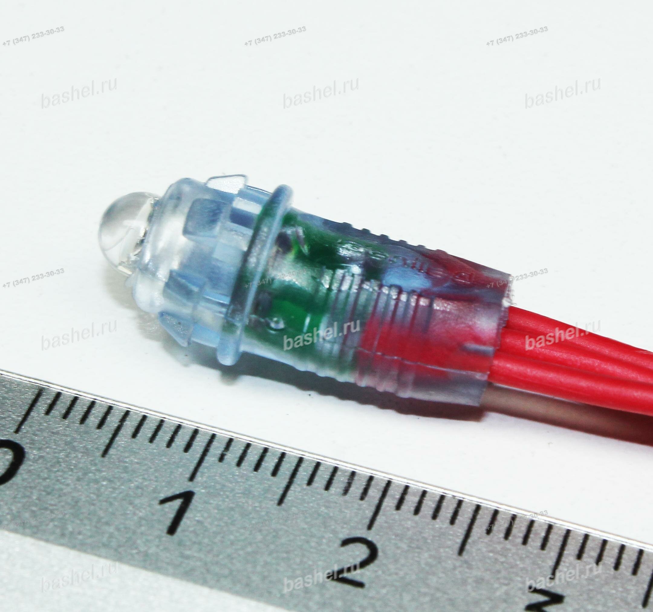 D-9mm GL-DIP5O9 Orange 12V, 0.08W, IP65 (режется кратно 3шт, группового контроля), Модуль светодиодный пиксельный, Geni