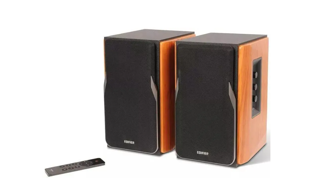Колонки Edifier R1380DB светлое дерево/черный