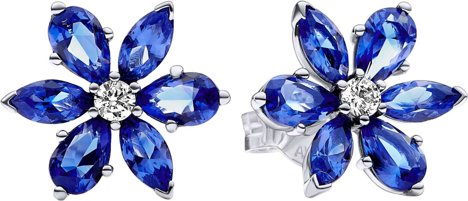 Серьги пусеты, серебро, 925 проба