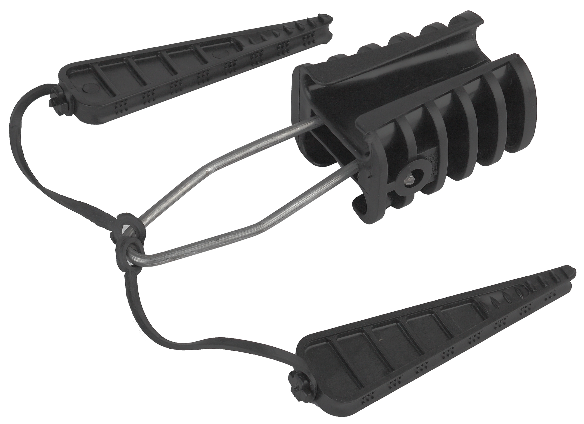 Зажим анкерный ЭРА PA 25x100 (2х16/4х25), 16-25мм², 208х62мм, Б0029956 / крепеж для проводов и кабелей