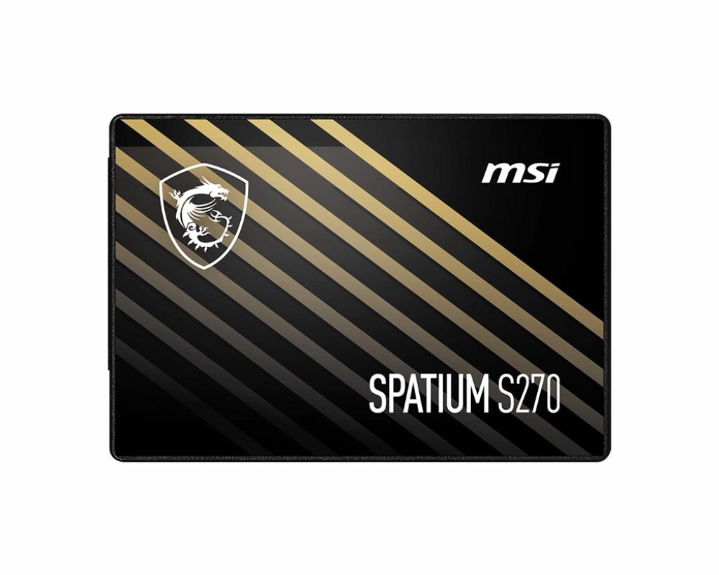 MSI 480 ГБ Внутренний SSD-диск SPATIUM S270 2.5" SATA3, 2.5", SATA III (S78-440E350-P83)