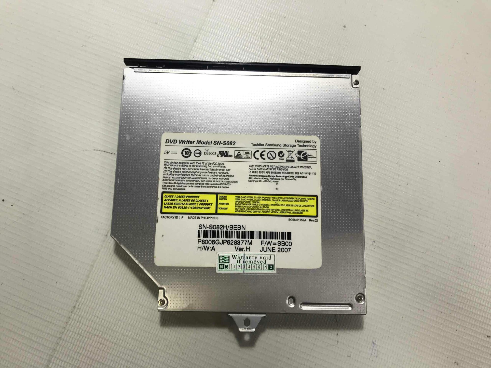 Привод DVD+RW для RoverBook Pro 550