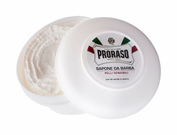 Proraso Shaving Soap In A Bowl Sensitive Skin Кремовое мыло для бритья для чувствительной кожи лица 150мл