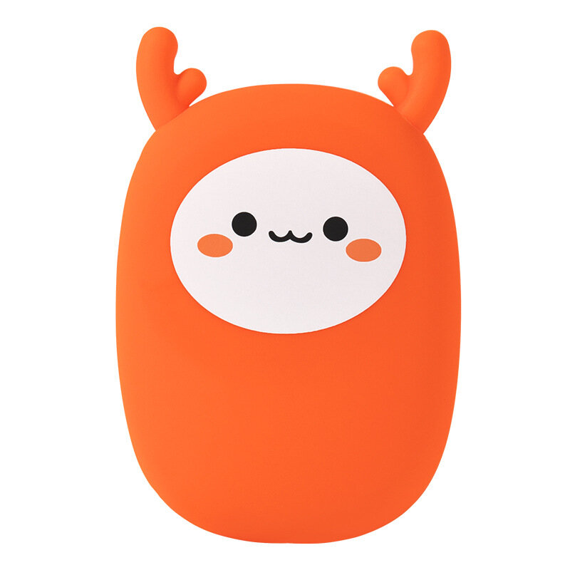 Самонагревающийся сменный сердечник Силиконовая грелка для рук Яйцо Мини-портативная грелка для рук для детей и