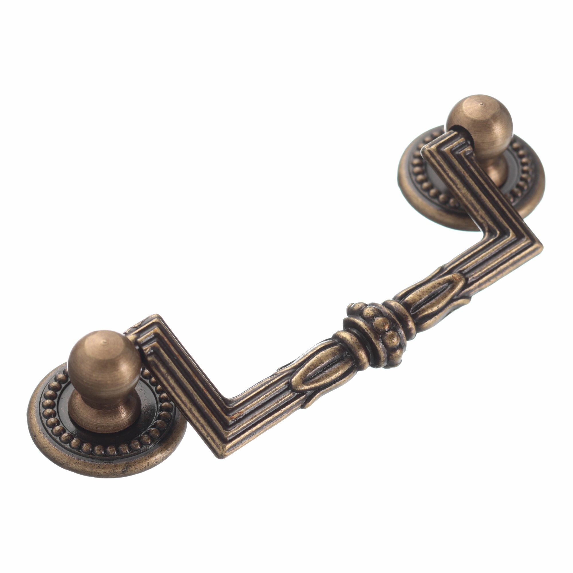 Ручка мебельная накладная GIUSTI LINEA CLASSIC EXP5039/OС. D1 античная латунь