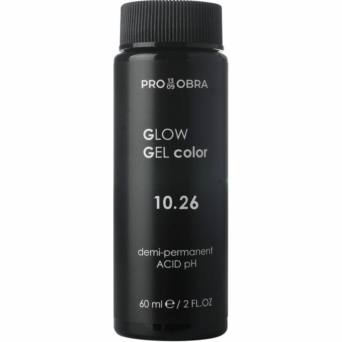 OBRA PRO13/09 Полуперманентный гелевый краситель GLOW GEL 10.26 Перламутровый красный светлый блонд , 60 мл
