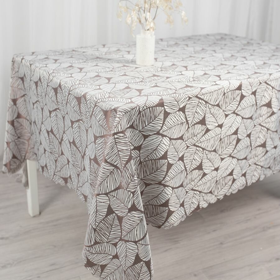 Скатерть 150х180 см тканевая прямоугольная Wellness