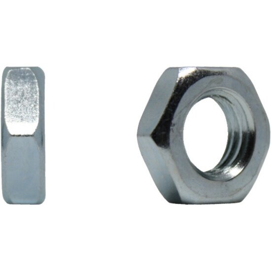 Гайка DIN 439 Море-метизов класс прочности 6.0, цинк М12,500 шт. GAYKA439CМ12500М