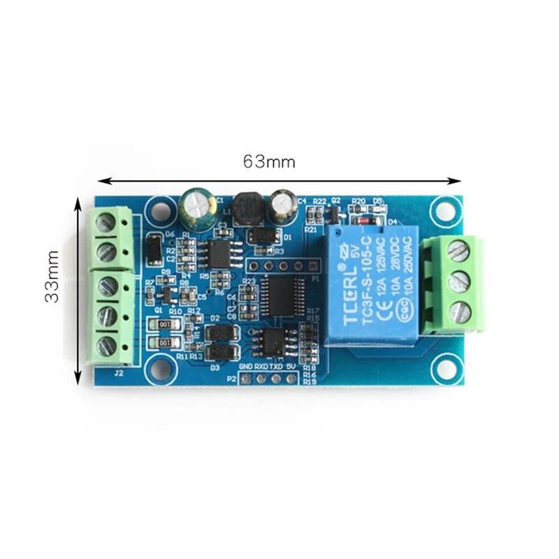 Modbus RTU реле модуль 1 Channel