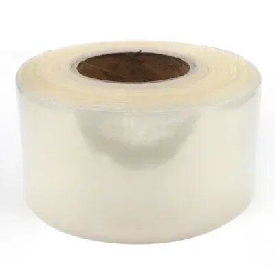 Термоусадочная трубка ПВХ для аккумуляторов 18650 Width 50mm Dia 32mm, Чистый