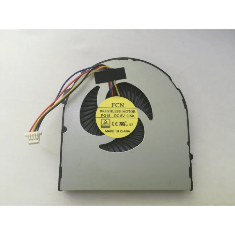 Вентилятор охлаждения ноутбука FCN FG15, DC 12V 0.5A, OEM
