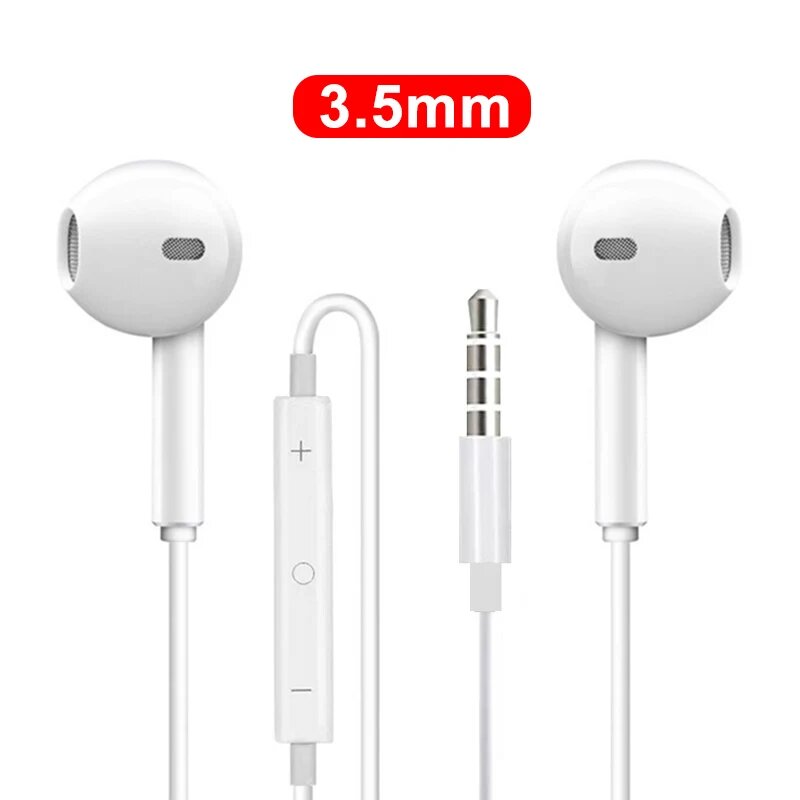Проводные наушники 3.5mm для iPhone