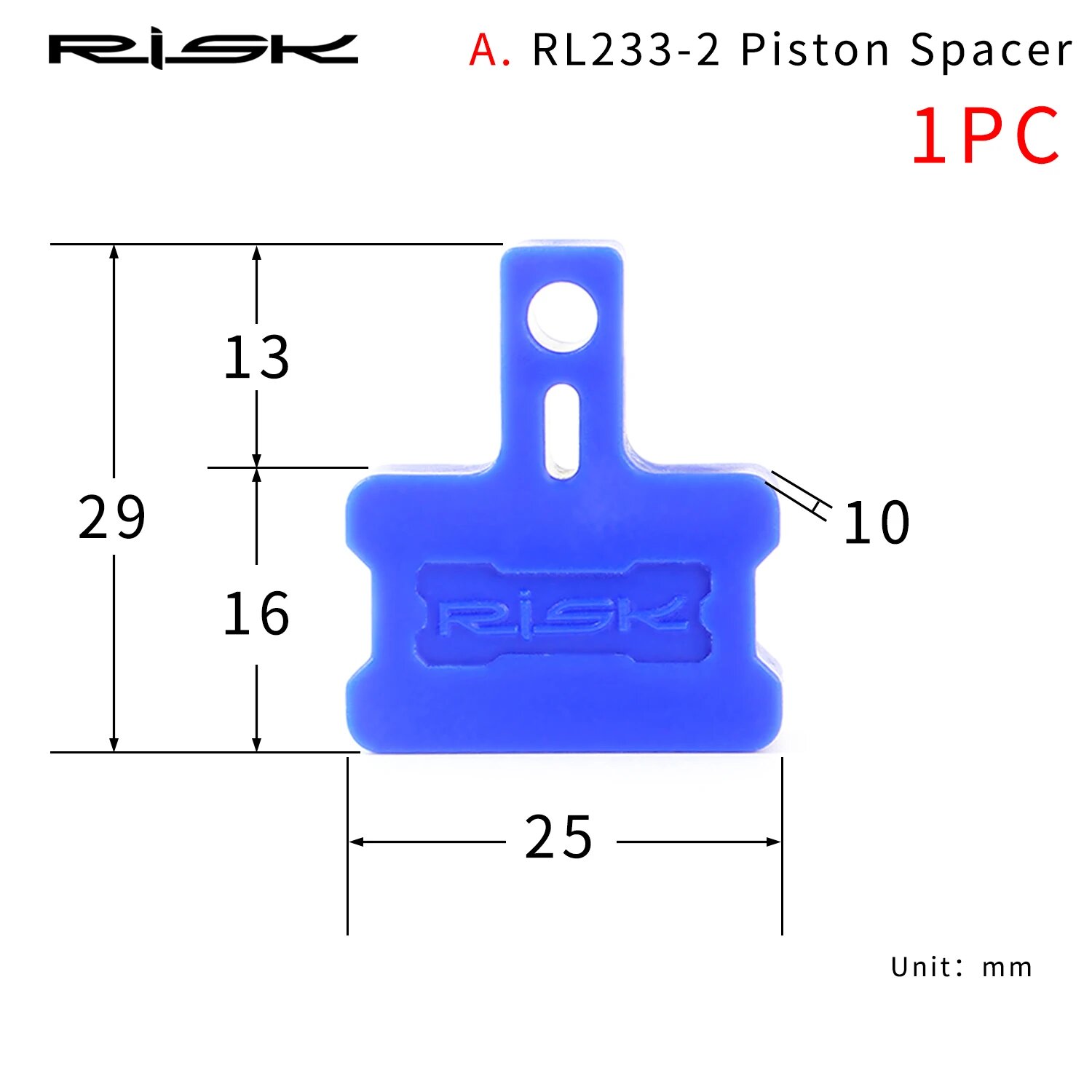 Прокладка поршня RISK RL233-2, Style A