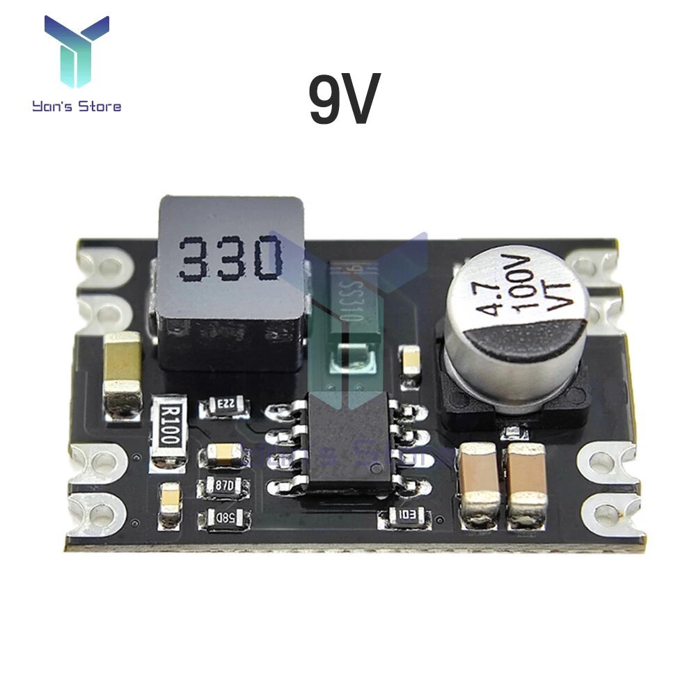 Aideepen Step-down power supply 5-100V to 5V 9V 12V 24V 2A 9V