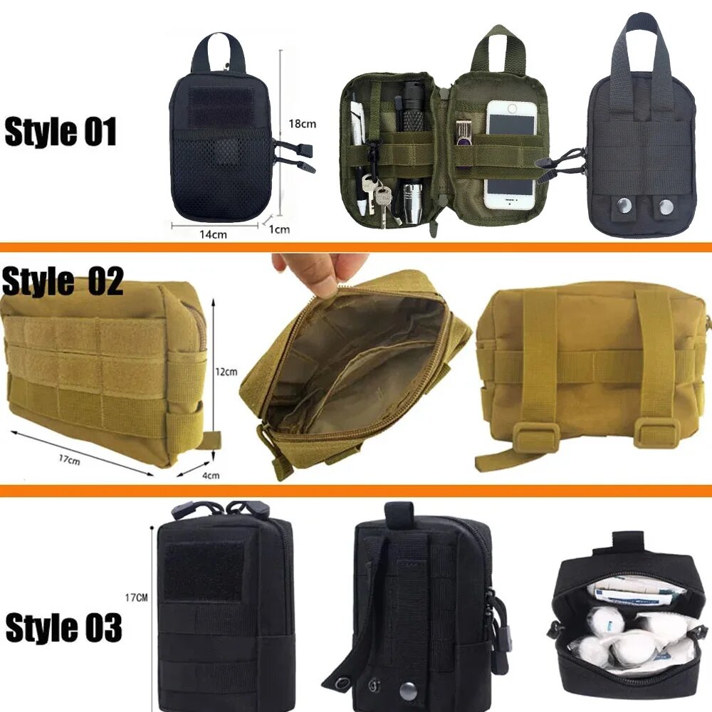 Сумка MOLLE Style-2-GR, оливковый — фото 1