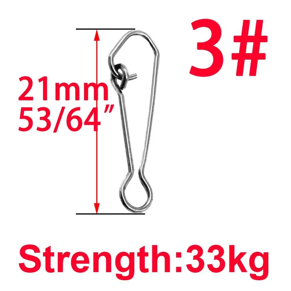 50 шт. рыболовный соединитель Simpleyi сталь