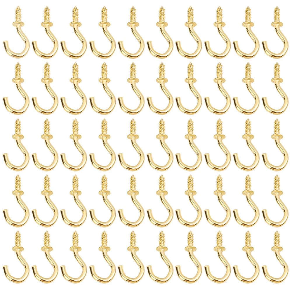 Мини-крючки ПрозОН для потолка Бежевый, 100PCS, Gold