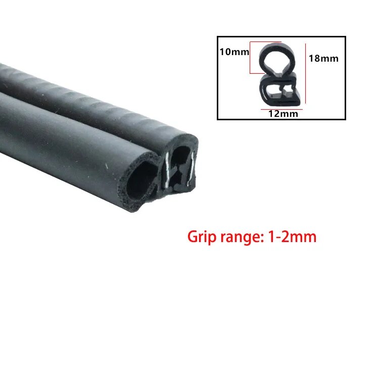Резиновая уплотнительная лента EPDM для дверей C-13, 1 Meter
